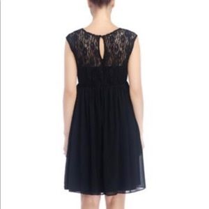 Momo Maternity | Dresses | Momo Maternity Black Lace Skater Dress ...
